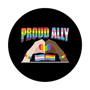 Trans Proud Transexual Transgender Flag LGBT Awareness PopSockets Swappable PopGrip