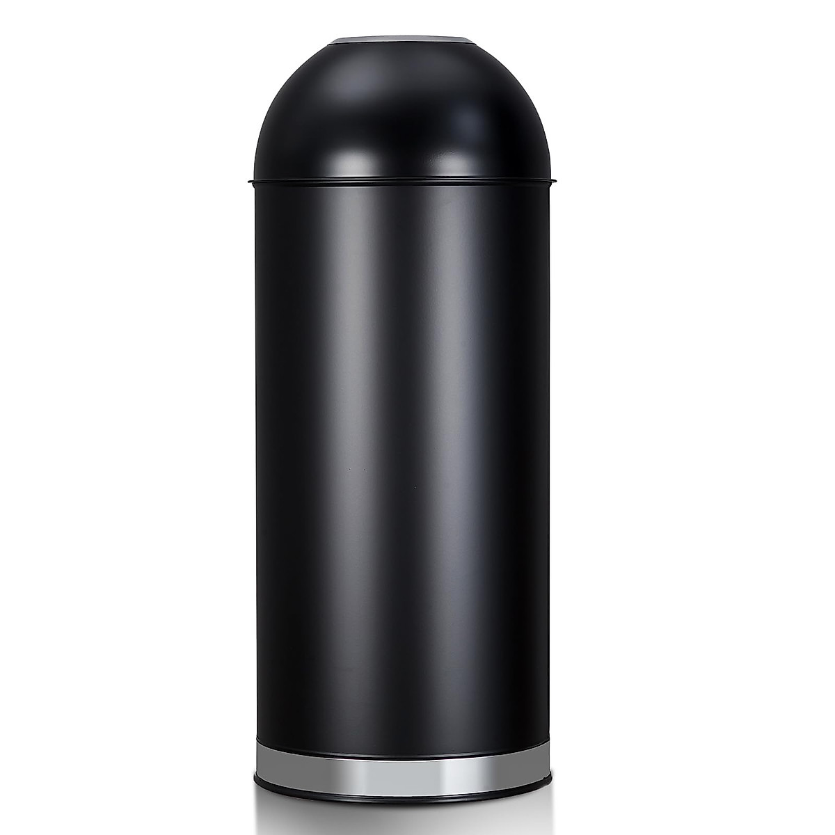 17 Gal / 65L Open Top Trash Can Commercial Grade Heavy Duty Tall Commercial Trash Can Brushed Stainless Steel for Outdoor | Kitchen Waste Bins for Home, Office, Restaurant, Restroom