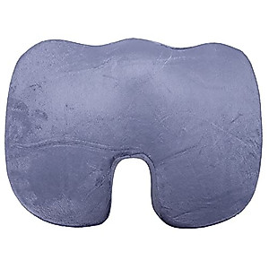 BAUBUY Cojín de Asiento Wheelchairs Scooters Accessories Comfort Wheelchair Cushion Orthopedic Ergonomic with Non Slip Breathable Design for Pressure Relief