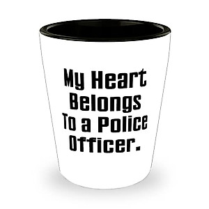 Beautiful Police officer, My Heart Belongs To a Police Officer, Unique Idea Graduation From Friends