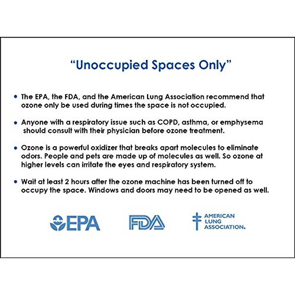 OdorFree Estate 4000 Ozone Generator for Eliminating Odors from Large Homes & Offices, Townhouses and Commercial Spaces at their Source - Easily Treats Up To 4000 Sq Ft