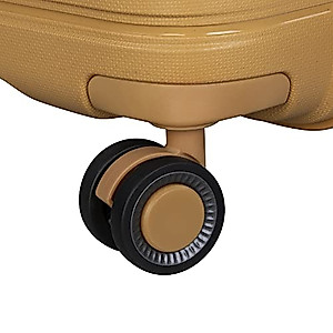 it luggage Eco Tough 3 Piece Hardside 8 Wheel Expandable Spinner, Honey Gold, 3 Pc Set