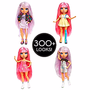 Rainbow High Fashion Studio with Avery Styles Fashion Doll Playset Includes Designer Outfits & 2 Sparkly Wigs for 300+ Looks, Gifts for Kids & Collectors, Toys for Kids Ages 6 7 8+ to 12 Years Old