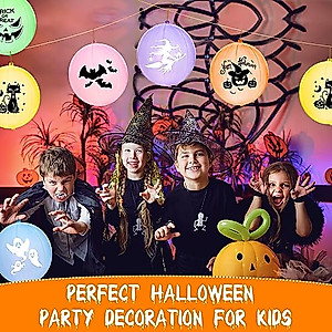 Halloween Games, 18 Inches Halloween Punch Balloons Heavy Duty Halloween Party Favors Supplies for kids Adults Halloween Party Decorations Trick or Treat Toys Game Favors Punching Balloons