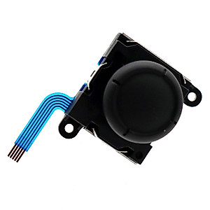 Deal4GO Thumb Joystick Thumbsticks Replacement for Nintendo Switch Joy-Con Controller Switch Lite Analog Thumbstick Black