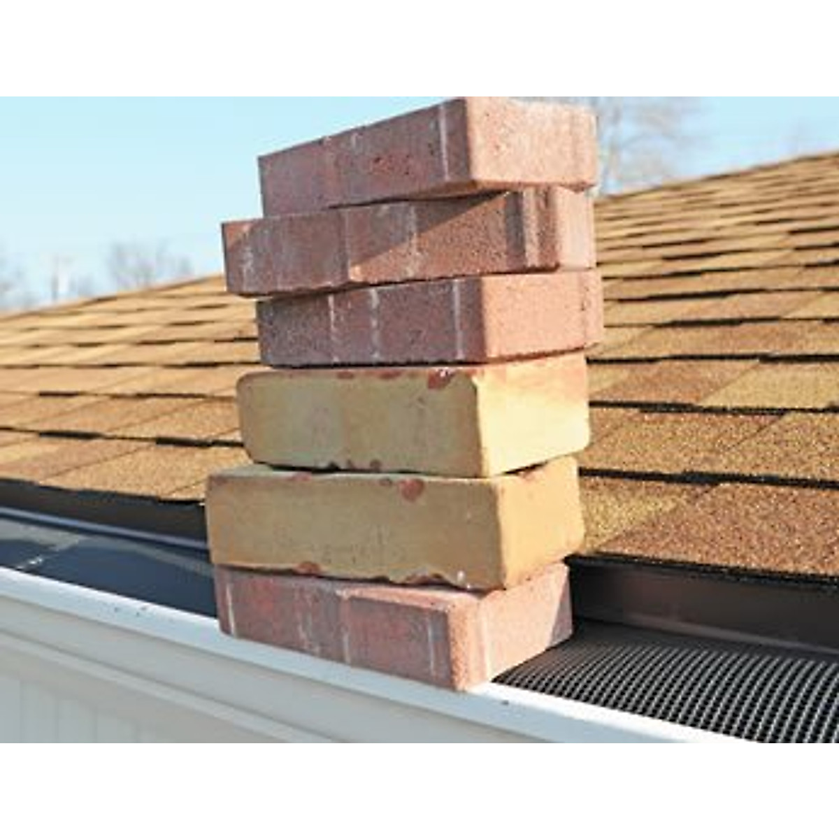 SlimGuard Gutter Guard, 6 inch Style, 3' Long Each, 25 pcs, 75' Total