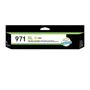 971XL Yellow PageWide Cartridge - Dohn 1 Pack 971XL CN628AM Ink Cartridge Replacement for HP 971 971XL Works with OfficeJet Pro X451 X476 X551 X576 Printer