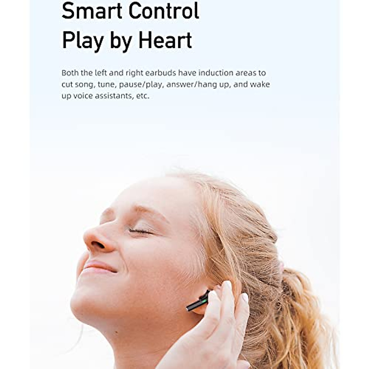 AWEI T26 Pro Earbuds Wireless Bluetooth, Bluetooth 5.3 Noise Cancelling Headphones True Wireless IPX6 Waterproof Stereo in-Ear Earphones with Built-in Microphone (Black)