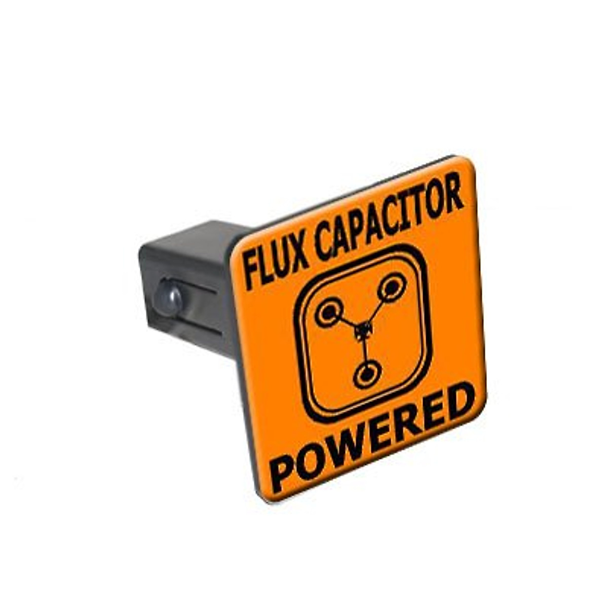 Flux Capacitor Powered Tow Trailer Hitch Cover Plug Insert 1 1/4 inch (1.25")