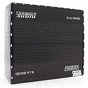 Sundown Audio SIA-2500D Monoblock 2500W RMS Amplifier