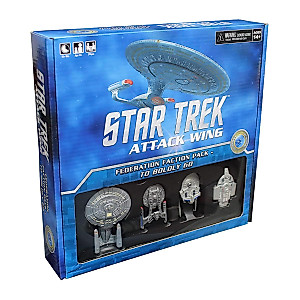 Star Trek: Attack Wing Federation Faction Pack- to Boldly Go…