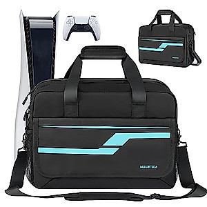 Deegotech Travel Carrying Case Compatible with PS5, Portable Protective Storage Bag for PlayStation5 Console Multiple Pockets for PS5 Disc/Controller/Game Cards & Accessories Tech Gifts for Men