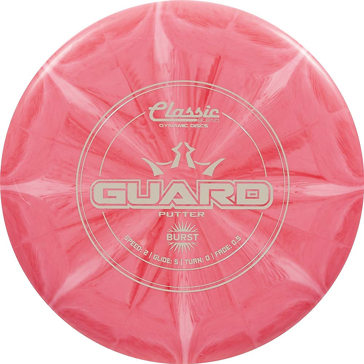 Dynamic Discs Classic Blend Burst Guard Putter Golf Disc [Colors May Vary] - 173-176g