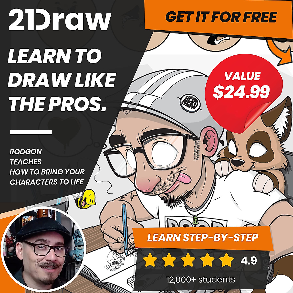 Articka Note Hardcover Sketchbook – Square Hardbound Sketch Journal – 8 x 8 Inch Art Book – 120 Pages with Elastic Closure – 180GSM Ultra Smooth Paper – Ideal for Pencils, Graphite, Charcoal, Pen