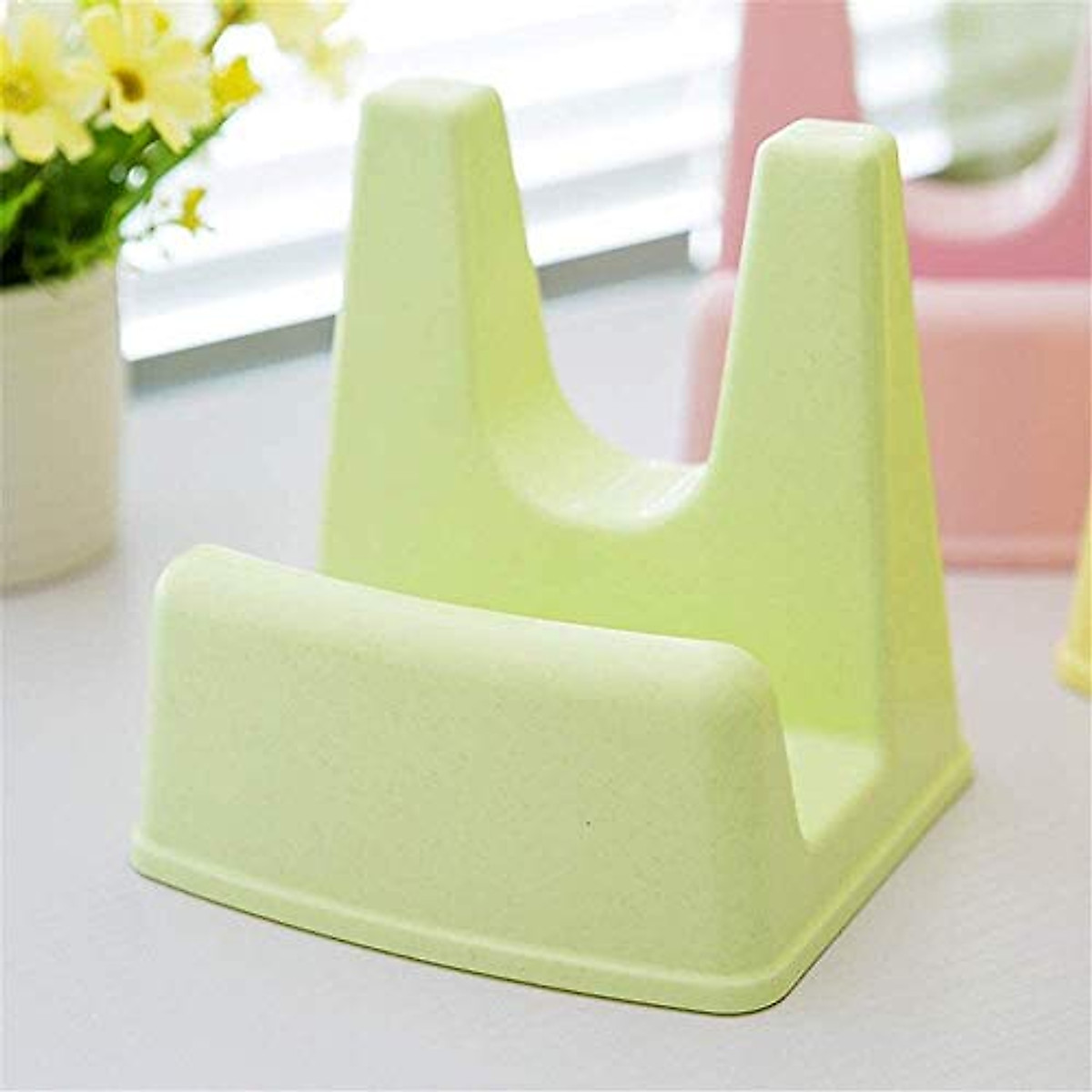 DRNKS Spoon Pot Cover Shelf Cooking Storage Kitchen Decoration Tool Bracket Rack-Drainer Shelf Pot lid Cover Shelf Suitable for Kitchen