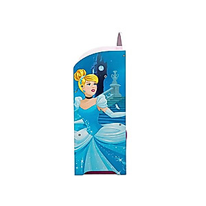 Delta Children Deluxe Book & Toy Organizer, Disney Princess