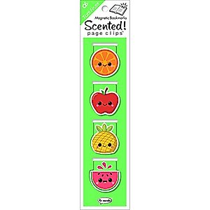 Re-marks Scented Magnetic Page Clip Bookmarks, Pack of 4 (43357194)