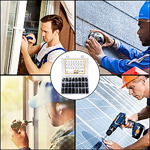 1225 Pcs M2 M3 M4 M5 Hex Button Socket Head Cap Screws Bolts Nuts Flat Washers Assortment Kit, Carbon Steel Black Machine Screws and Nuts and Bolts and Washers Set(1225Black)