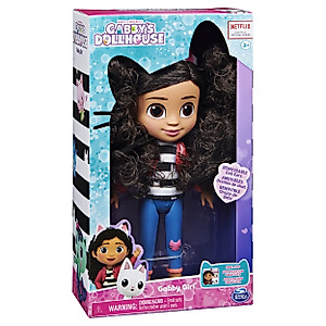 Gabby's Dollhouse, 8-inch Gabby Girl Doll, Kids Toys for Ages 3 and up