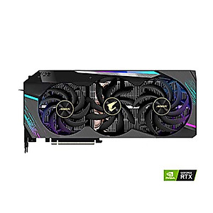 GIGABYTE AORUS GeForce RTX 3090 Xtreme 24G Graphics Card, Max Covered Cooling, 24GB 384-bit GDDR6X, GV-N3090AORUS X-24GD Video Card