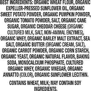 Annie's Hidden Veggie Cheddar Crackers, 7.5 oz