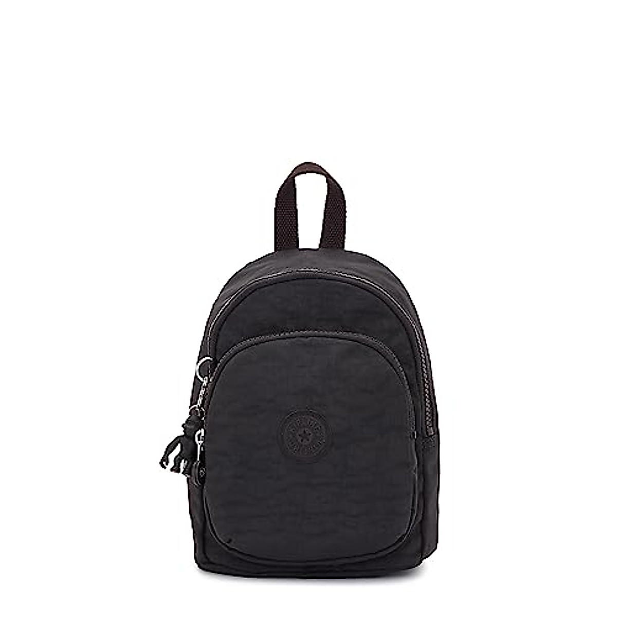 Kipling Women's New Delia Compact Backpack Black Noir, 7'' x 9.25'' x 5''