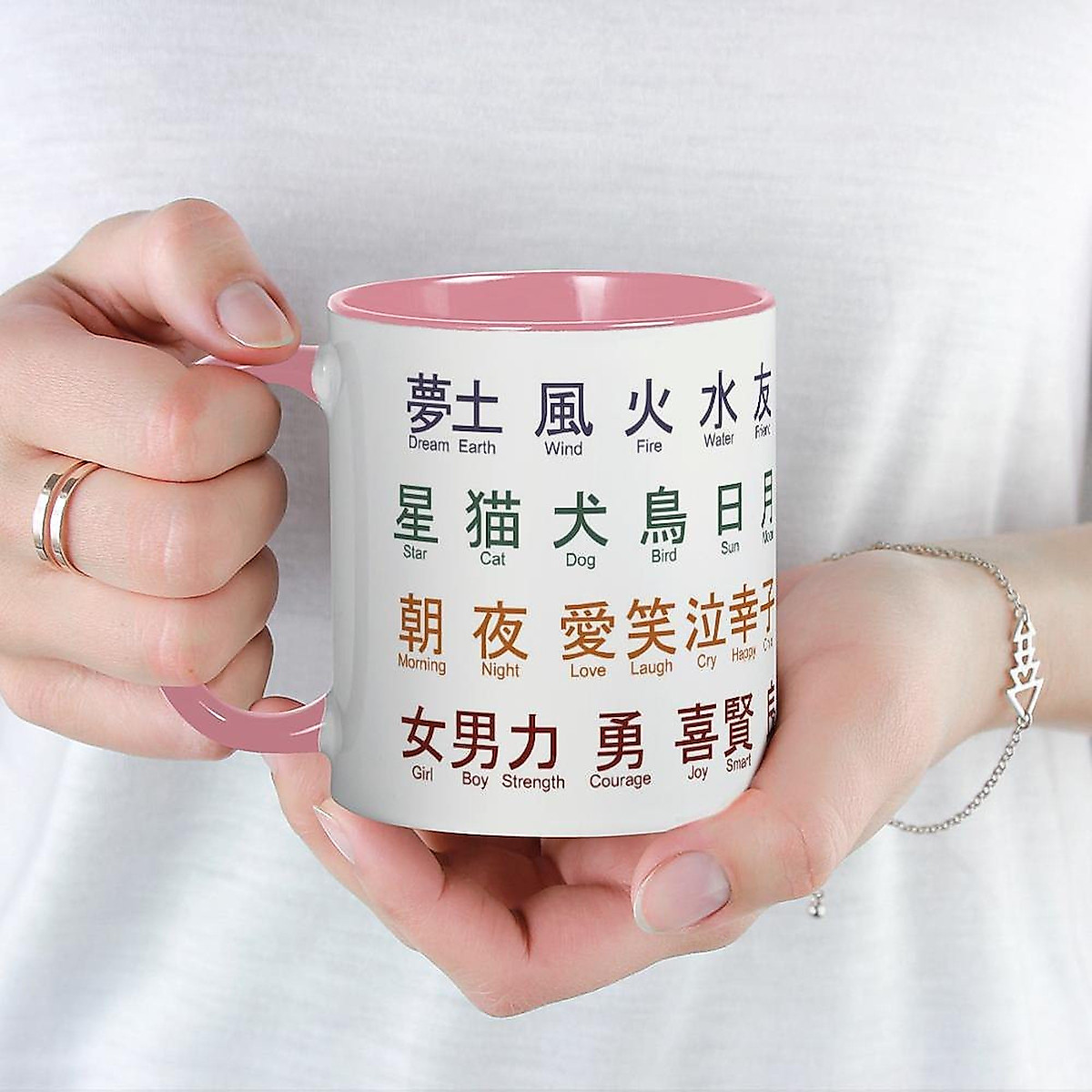 CafePress Kanji Mug Ceramic Coffee Mug, Tea Cup 11 oz