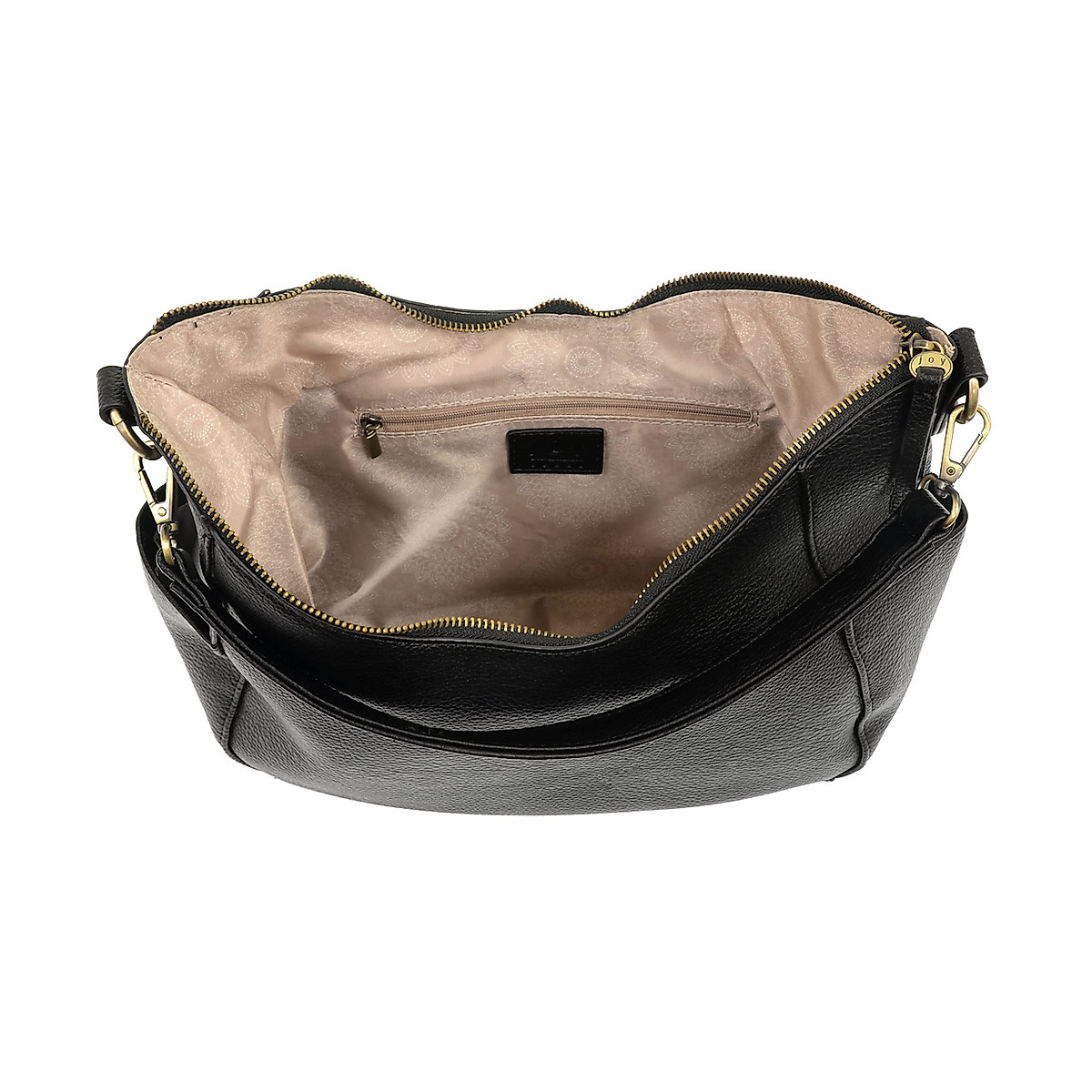Joy Susan Woman Trish Convertible Hobo Bag - Black