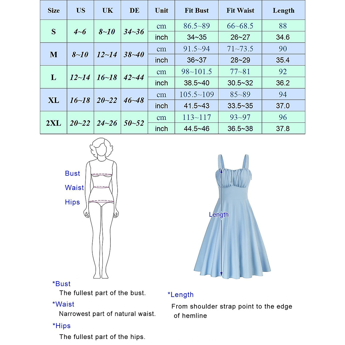 Retro Dresses for Women Vintage 1950s Dresses Floral A-Line Swing Midi Sun Dresses Women Summer Strawberry X-Large