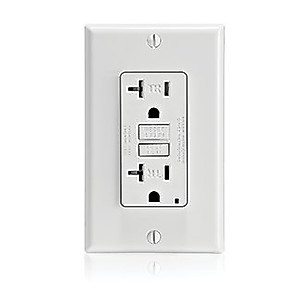 Leviton GFTR2-E 20A 125V SLIM TR GFCI (Pkg of 10)