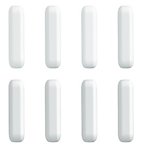 ONiLAB 8PCS 8 * 30mm Magnetic Stirrer Mixer Stir Bars, White Color, Stir Rod Magnetic, Laboratory Magnetic Stir Bar Set,Stir Plate Bar, Stir Plate Magnet Stick