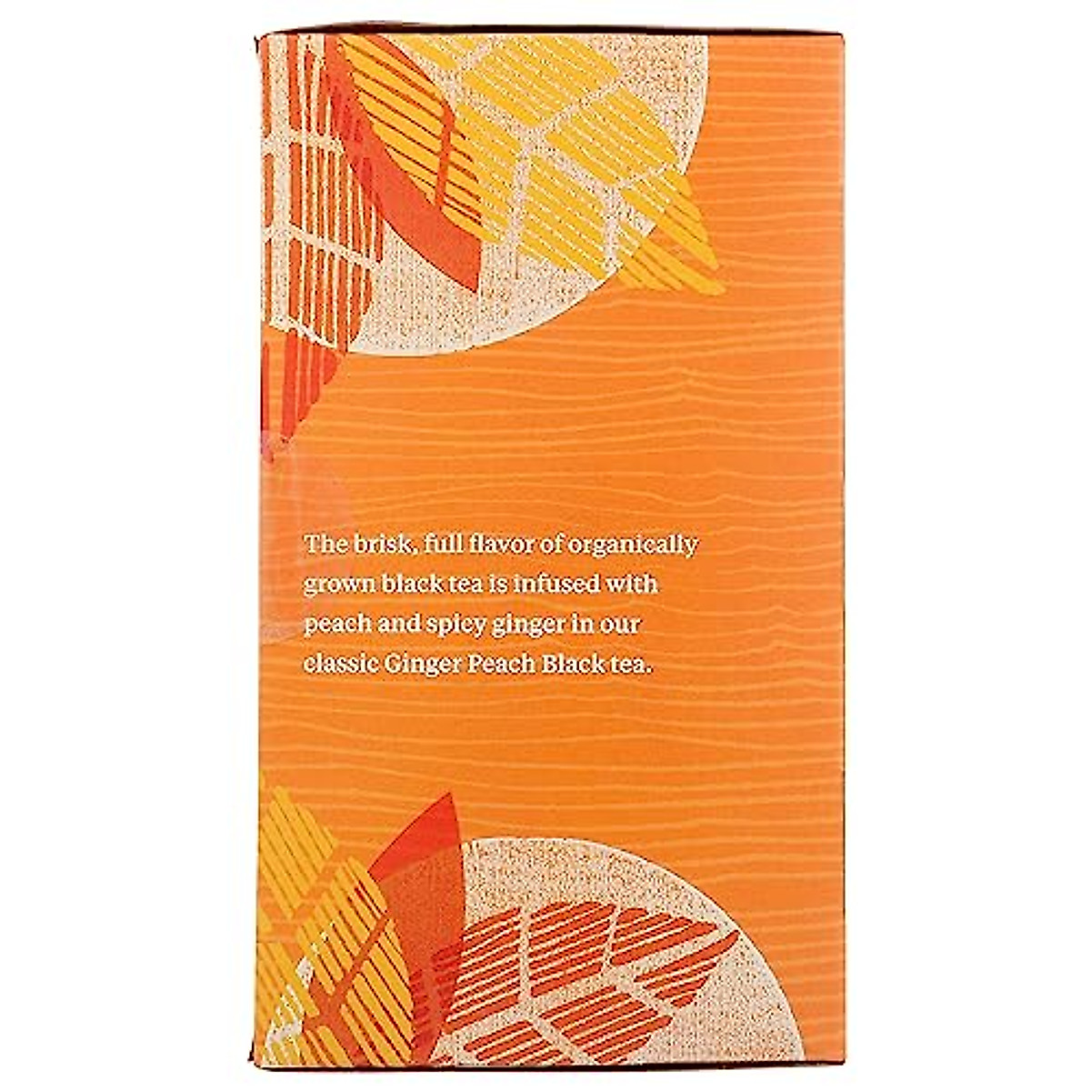 Allegro Tea, Organic Ginger Peach Black Tea Bags, 20 ct