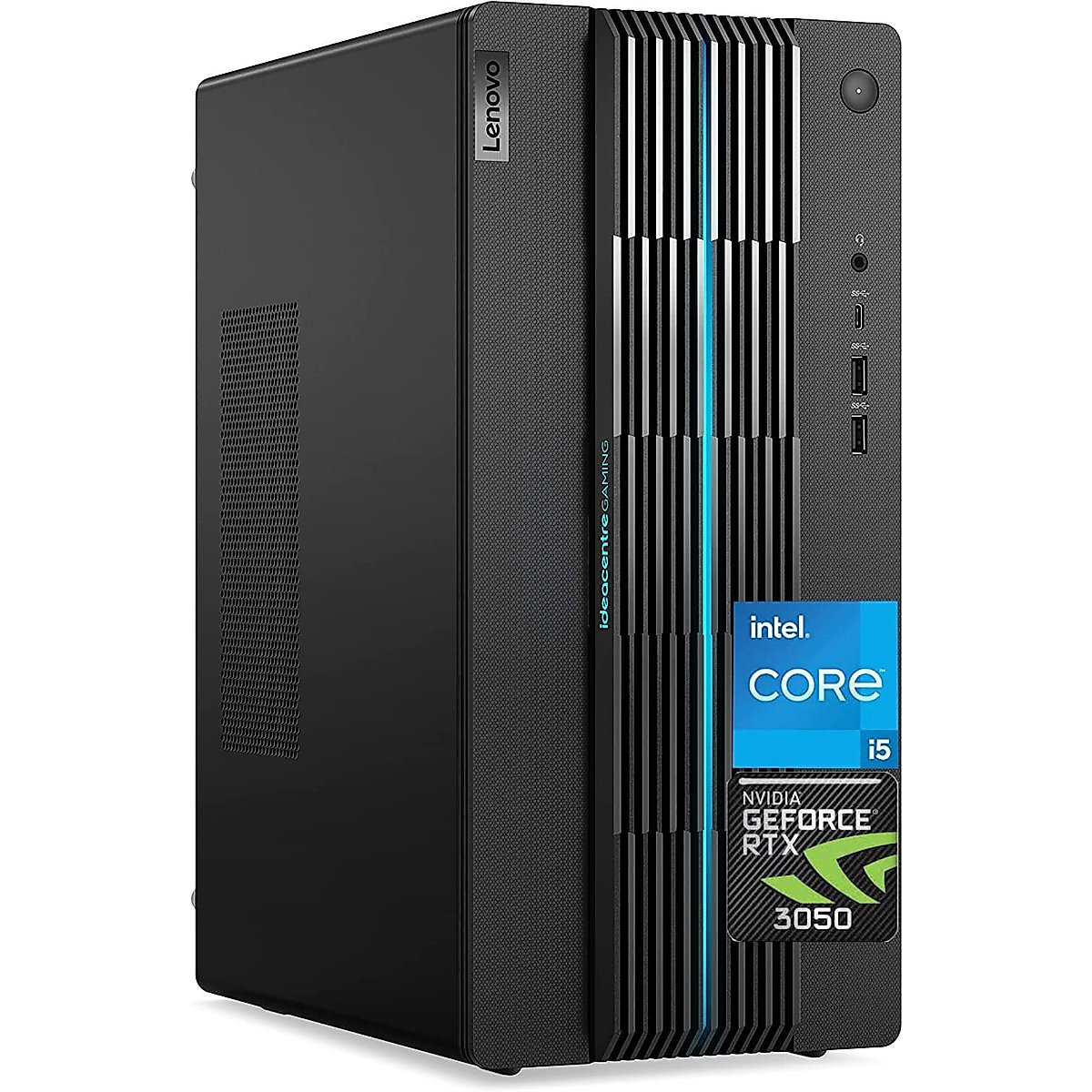 Lenovo 2023 Newest IdeaCentre 5i Gaming Desktop, Intel Core i5-12400 (6-core) Processor, NVIDIA GeForce RTX 3050 Graphics, 64GB RAM, 2TB SSD, 2TB HDD, Wi-Fi 6, Windows 11 Home