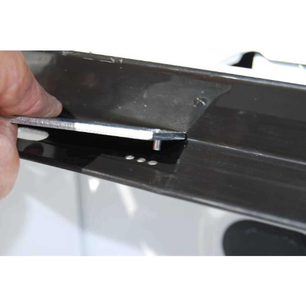 Tonno Pro Lo Roll, Soft Roll-up Truck Bed Tonneau Cover | LR-5005 | Fits 2007 - 2021 Toyota Tundra w/ Utility Track System 6' 7" Bed (78.7")