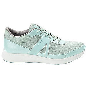 TRAQ by Alegria Qarma Womens Smart Walking Shoe Mint Dew 10 M US
