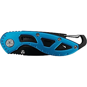 Performance Tool W9384 Northwest Trail 2 1/2" Bisina Folding Pocket Knife, Serrated Clip Point, Stainless Steel