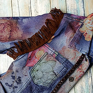 Trims by the Yard 2" Faux Suede Fringe Brown | (5 Yard Cut) Trim