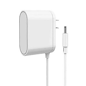 White Power Adapter Replacement for Alexa Show 5, Alexa Dot 3rd Gen, 4th Gen - 15W Power Cord Charger