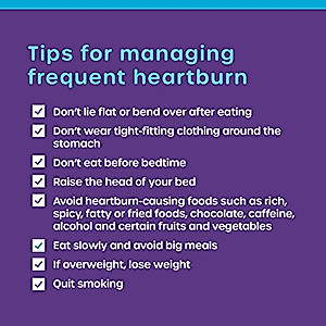 HealthCareAisle Omeprazole 20 mg – 42 Delayed-Release Tablets – Acid Reducer, Treats Frequent Heartburn