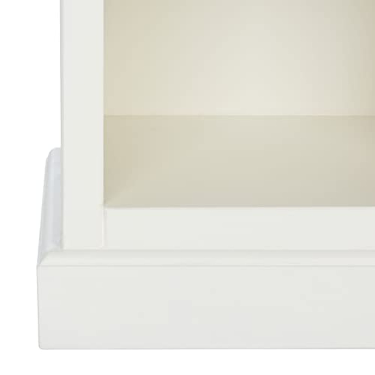 SAFAVIEH Home Collection Maralah White 5-Shelf Bookcase (Fully Assembled)