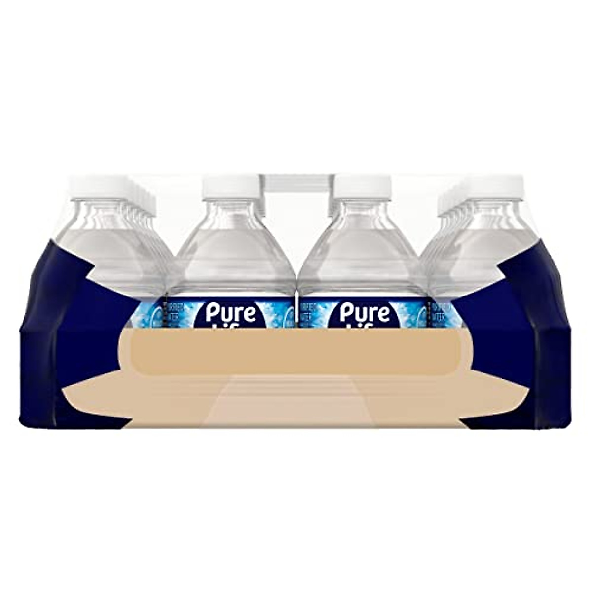 Pure Life, Purified Water, 8 Fl Oz, Plastic Bottled Water, 24 Pack