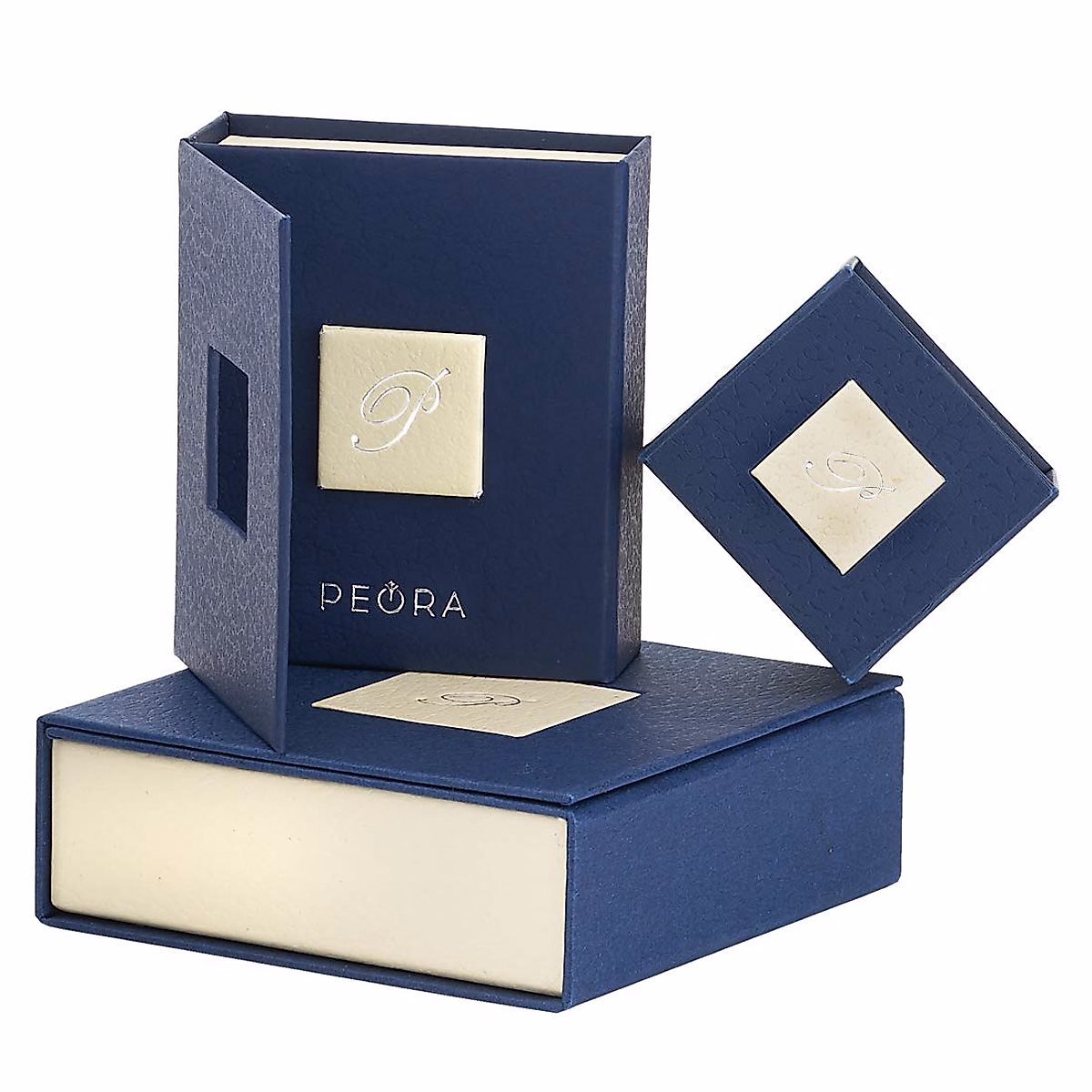 PEORA Peridot Heart Promise Ring for Women 925 Sterling Silver, Natural Gemstone Birthstone, 1.25 Carats Heart Shape 7mm, Size 8