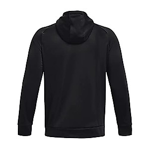 Men's Under Armour Fleece big logo hoodie black medium