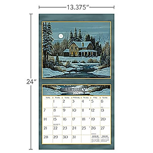 LANG Road Home 2024 Wall Calendar (24991001938)