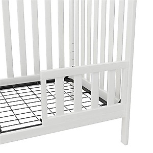 DOREL ASIA Baby Relax Kade Toddler Rail in White