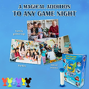 5 Second Rule Disney Edition — Fun Family Game About Your Favorite Disney Characters — Ages 6+