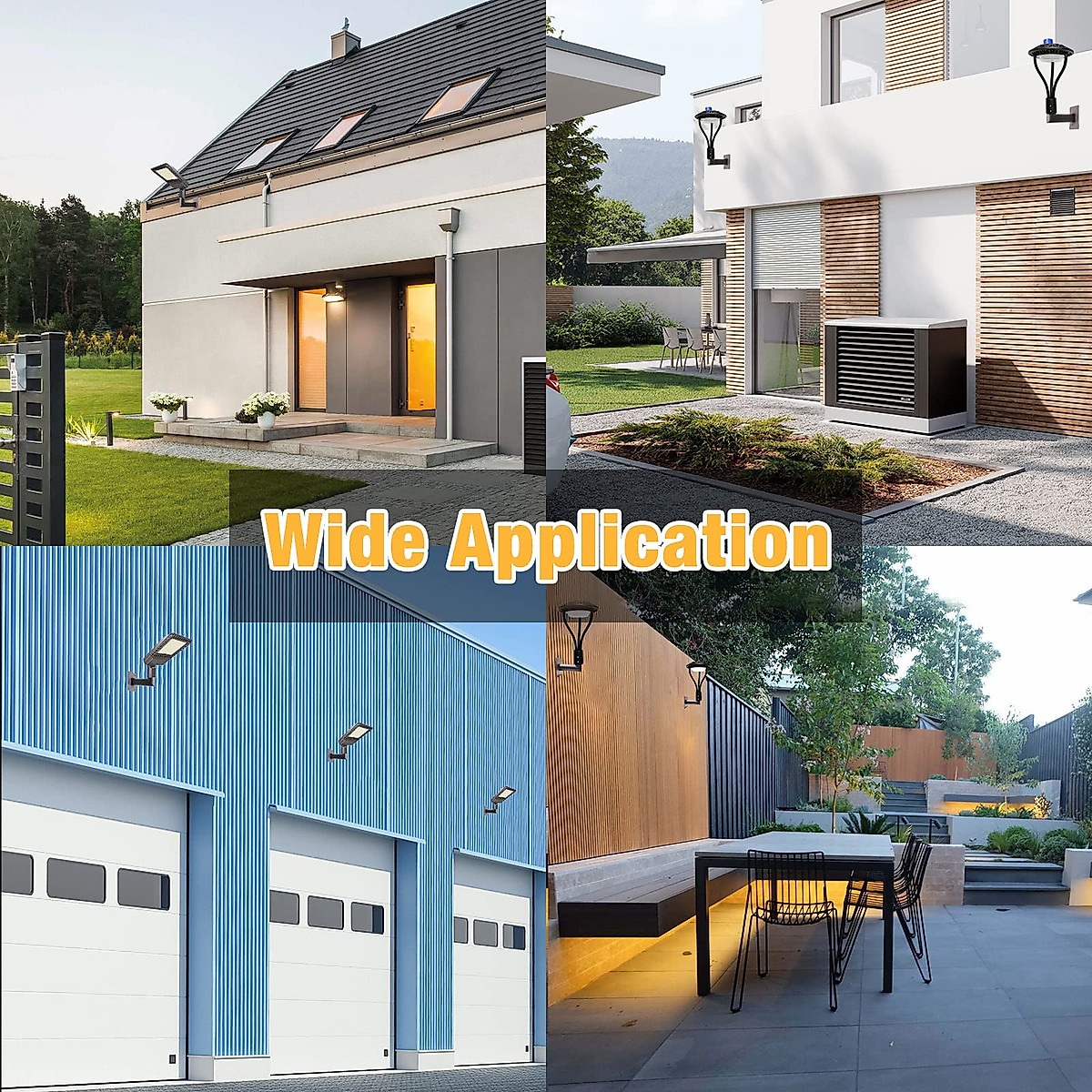 JC-LGL 90 Degree Wall Mount Bracket with 2-3/8in OD Tenon, Tenon Adapter L Shape Wall Mounted Adapter for LED Street Lights Parking Lot Lights Post Top Light, Heavy Duty Steel, Dark Bronze, 2 Pack