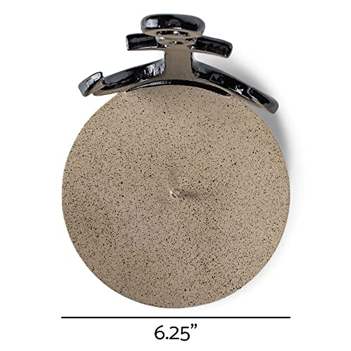 Elanze Designs Nautical Anchor 12 inch Resin and Wood Paper Towel Holder