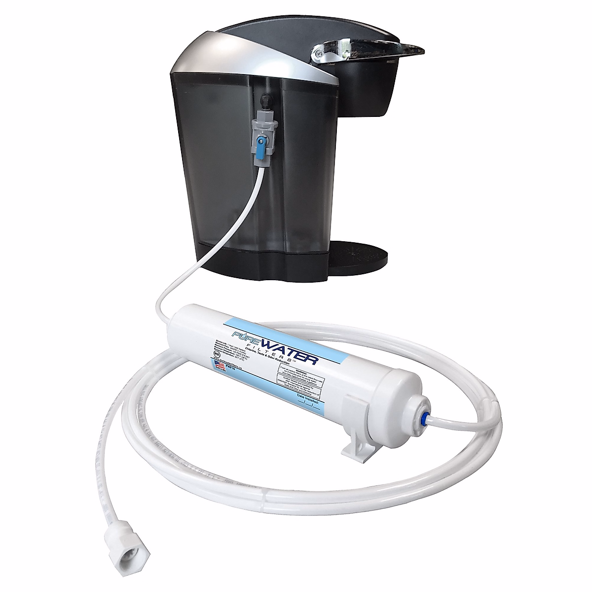 Filtered Water Refill Do-It-Yourself Kit, For Non-Commercial Keurig Coffee Brewers by PureWater Filters