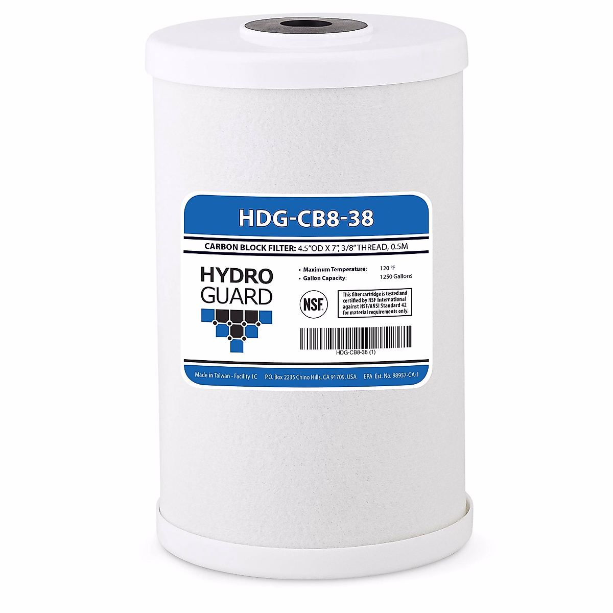 Hydro Guard CB8, Amway E84, A101, E-9225 Compatible Carbon Block Water Filter